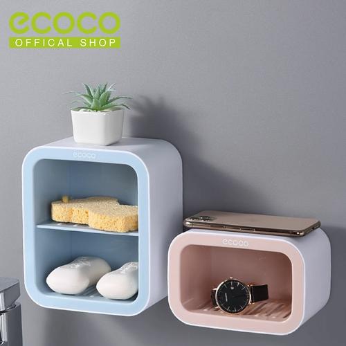Jual ECOCO Double Soap Holder - Rak sabun mandi batang tingkat minimalis - Pink - Jakarta Barat ...