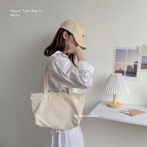 Promo Tote Bag Kanvas Custom Nama - Dark Brown - Kota Tangerang - Kyoki ...