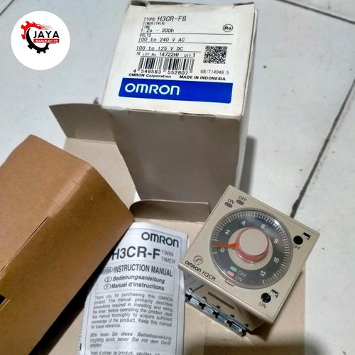 Jual TWIN TIMER OMRON H3CR-F8 220V 2 jarum ORIGINAL - Kota Tangerang ...