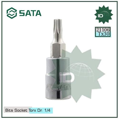 Promo Bit Socket Bintang 1/4" Dr. Bit Socket, Torx T30 21106 SATA - Jakarta Barat - SATA TOOLL ...