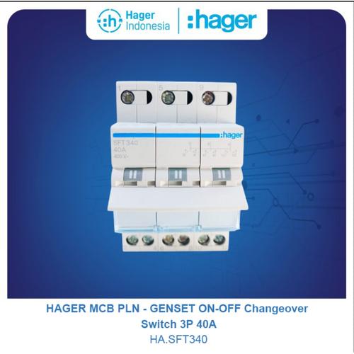 Promo Hager Changeover Switches COS 3P 40a Saklar Genset PLN - SFT340 ...