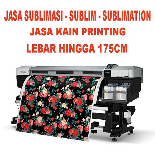 Jual Jasa Sublimasi - Sublim - Sublimation - Print kain - Kain printing ...