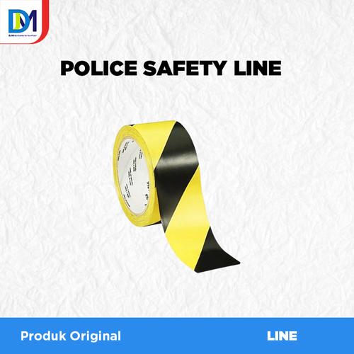 Jual Police Line Kuning Hitam Garis Polisi Safety Line Produk Original ...