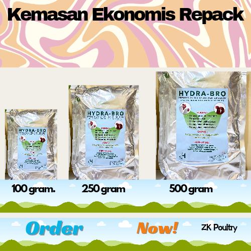 Jual Hydra Bro Premix Unggas Kemasan Eceran - 100 gram - Kab. Karawang ...