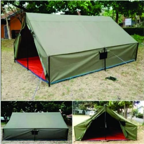 Jual Tenda pramuka bahan D300 korea ukuran 3x4 meter kapasitas 12 orang ...