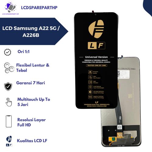 Jual LCD Samsung A22 5G / A226B Fullset Touchscreen - ORI LF - Jakarta ...