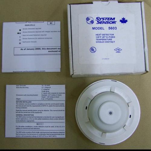 Jual Heat detector notifier 5603-CH - Kota Tangerang Selatan ...