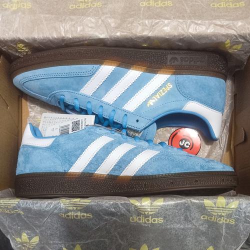 Jual Adidas Handball Spezial Light Blue Ice White Gumsole Original ...