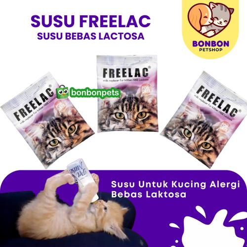 Promo Susu Kucing Kitten Dewas Bebas Laktose FREELAC Bebas Laktosa ...