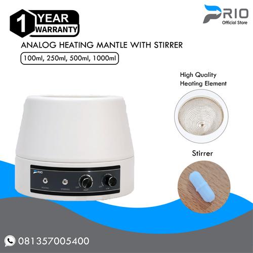 Jual PRIO - 250 mL Analog Heating Mantle plus Stirrer Laboratorium ...