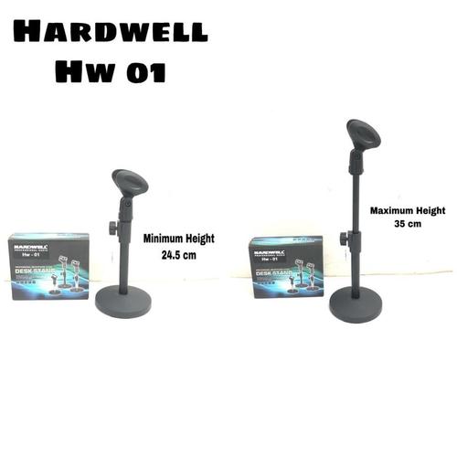 Jual Stand Mic Hardwell HW 01 Stand meja Hardwell HW01 Original ...