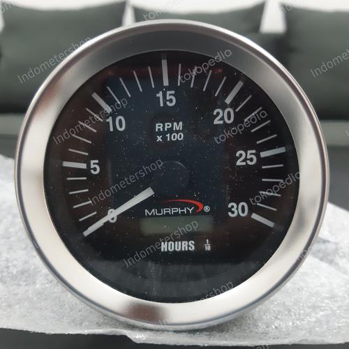 Jual FW MURPHY ATH-30 (20700249) Analog Tachometer/Hourmeter 12/24 VDC ...