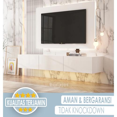 Jual Meja TV Rotan Lemari TV Minimalis Modern Bupet TV Minimalis Modern ...