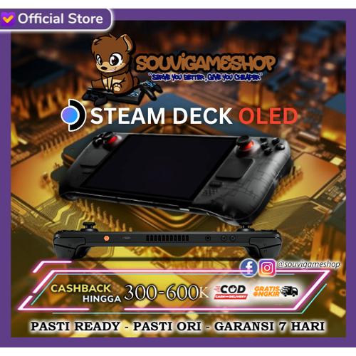 Promo Steam Deck OLED Valve Handheld Gaming 2TB 1TB 512GB 256GB ...