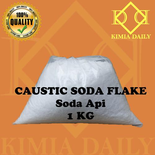 Promo Caustic Soda Flake / Soda Api / NaOH 99% - 1 KG - Jakarta Selatan ...