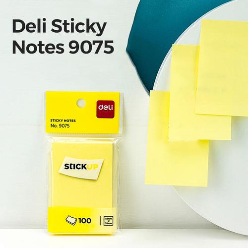 Jual Deli Sticky Notes / Memo Tempel Kertas Penanda 70 GSM 100 Lembar ...