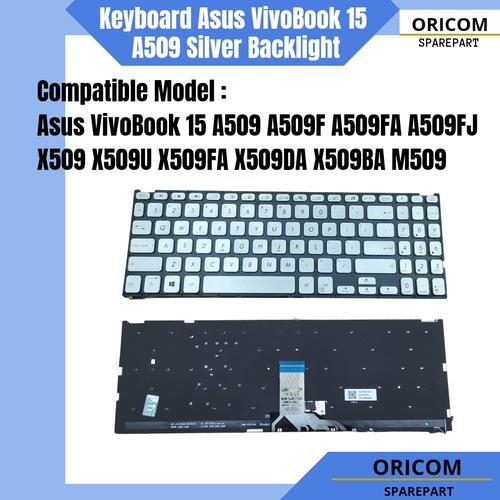 Jual Keyboard Asus VivoBook A509 Silver Backlight - Kota Yogyakarta ...