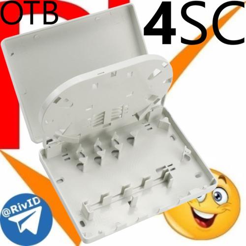 Jual Roset 4 Core OTB 4c SC APC Lengkap Pigtail Termination Box Fiber ...