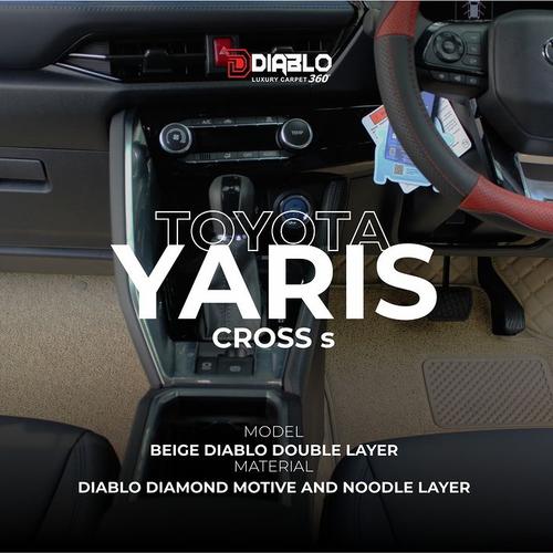 Jual Karpet DIABLO 360+Coil Mat YARIS CROSS S HYBRID 2023 Ready Stock ...