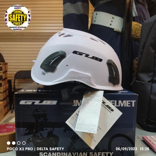 Jual Helm Safety Climbing Rescue GUB D8 Putih Original Safety Helmet ...