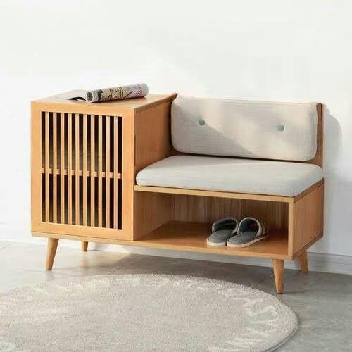 Jual Bangku Bench Rak Sepatu Kayu Jati Minimalis Modern - Kab. Jepara ...