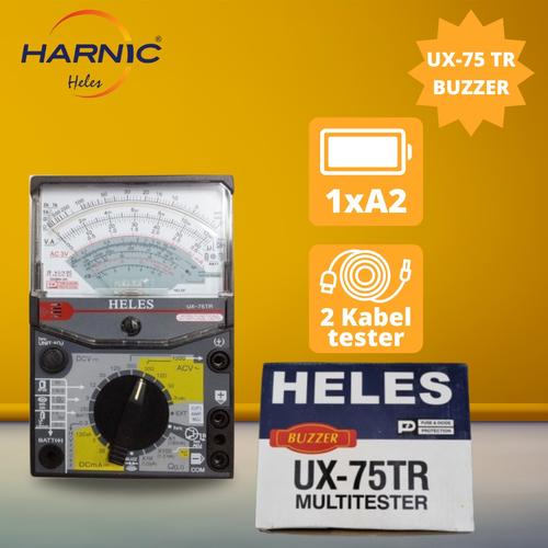 Jual MULTITESTER HELES ANALOG UX-75 TR BUZZER - Jakarta Barat - Buana ...