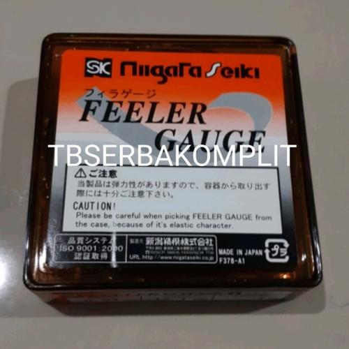Jual Feeler Gauge Roll 0.5mm x 1m Niigata Seiki FG-50-1 Fuller Gage Rol ...