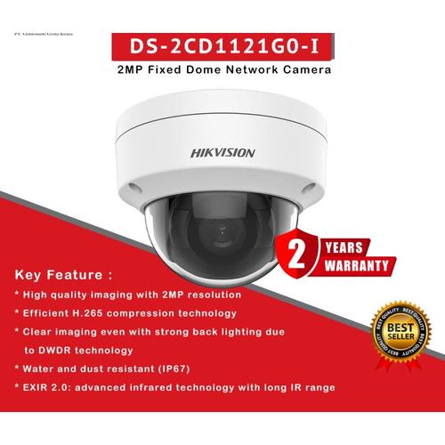 Jual IP Camera Indoor 2 MP Hikvision DS-2CD1121G0-I - Jakarta Barat - Noah CCTV | Tokopedia
