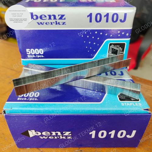 Jual ISI STAPLES PAKU 1010 J / PAKU TEMBAK ANGIN TYPE 1010J / ISI ...