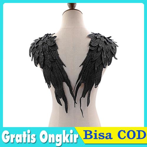 Jual Sayap Angel Wing Lace Patch Renda Bordir Malaikat & Devil Cosplay ...