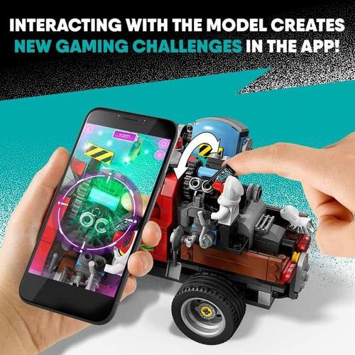 Jual LEGO 70421 HIDDEN SIDE El Fuego's Stunt Truck Interactive Ghost ...