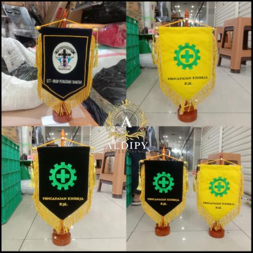 Jual Bendera Vandel Meja Bordir, Bendera Vandel Kecil costum Ready Stok ...