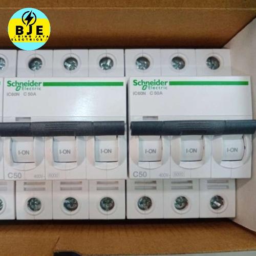 Jual Schneider MCB (6KA) IC60N 3P 50A/63A Original Schneider - 50 - Jakarta Pusat - SL ELECTRICS ...