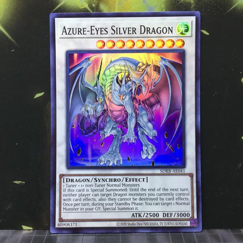 Jual Yugioh Azure-Eyes Silver Dragon - SDRB super rare - Jakarta Barat ...