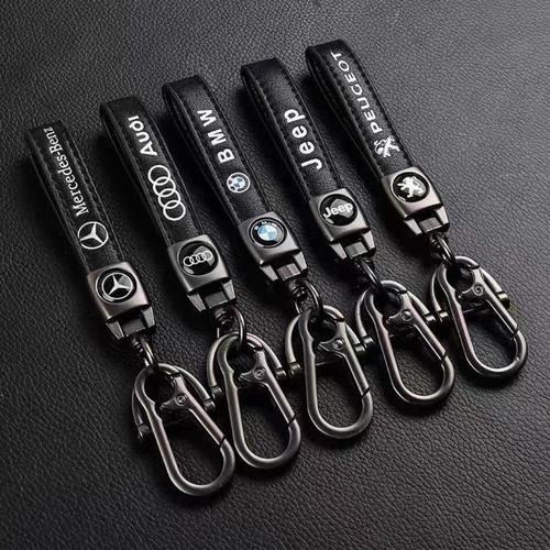 Jual Gantungan kunci mobil motor Berlogo strip panjang Keychain (GK-004 ...
