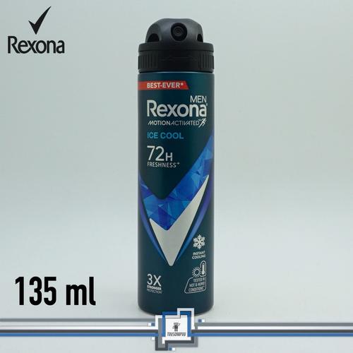 Promo Rexona Men ICE COOL Deodorant Body Spray 200ml Motion Activated ...