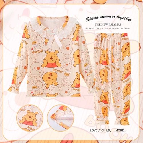 Jual Piyama winnie the pooh anak baju tidur winnie the pooh anak renda ...