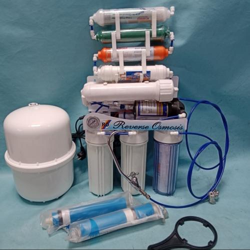 Jual MESIN RO REVERSE OSMOSIS 300 GPD 12 STEP STAND + TANKI 12 LITER ...