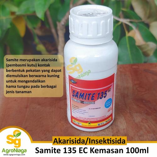 Jual Insektisida Akarisida Samite 135ec Kemasan 100ml Pestisida Kutu ...
