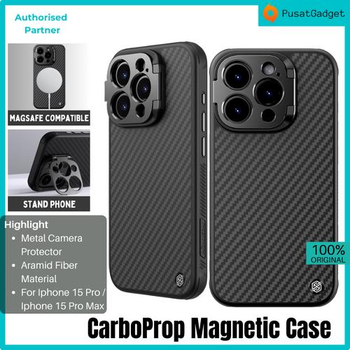 Jual Case Iphone 15 Pro/Pro Max CARBOPROP Aramid Fiber MagSafe Armor ...