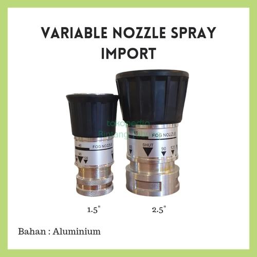 Jual Variable Nozzle Spray / Nozzle Spray Pemadam (Import) - 2.5 inch ...