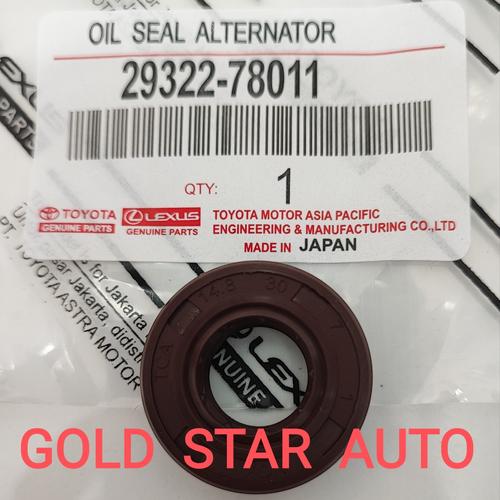 Jual OIL SEAL ALTERNATOR TOYOTA DYNA 125HT/130HT/HINO 300 DUTRO 29322 ...
