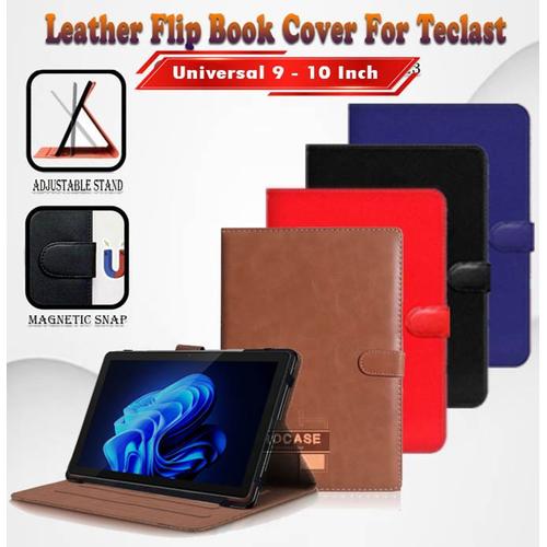 Jual itel Pad 1 One 10.1 2023 FlipCase Book Cover Leather Casing ...
