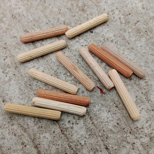 Jual (100 Pcs) Dowel kayu Ulir/ Dowel Pen uk 8 mm x 50 mm - Kab ...