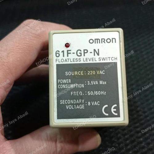 Jual Terbaru Wlc Omron 61F-Gp-N 220Vac Floatless Level Switch 220V ...