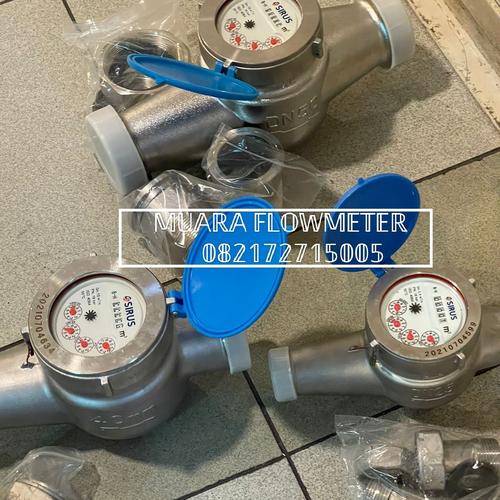 Jual Meteran air bersih 1 inch stainless steel - flowmeter SS 1 inch ...