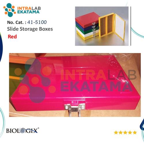 Jual Slide Storage Boxes, 100 place, (Color Red), Biologix - Kota Bogor - Intralab Ekatama ...
