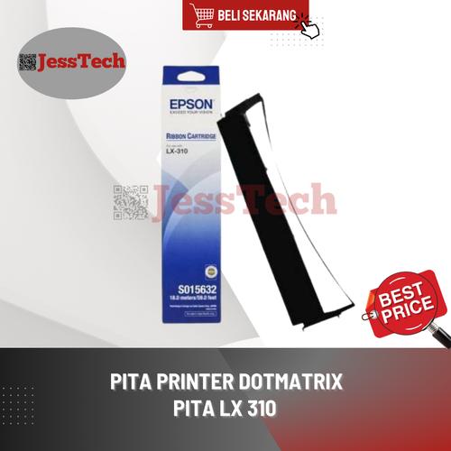 Jual Epson Ribbon Cartridge Pita Tinta LX310 LX-310 Original - Kota ...
