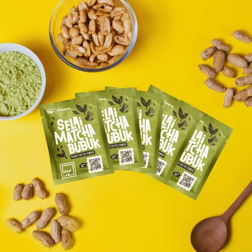 Promo Lean Lab Selai Matcha 2GO (13gr x5) Peanut Butter Powder/ Selai ...