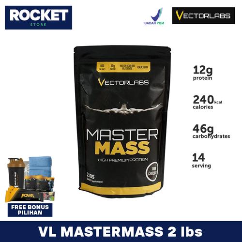 Jual Vectorlabs MasterMass 2 lbs 900 gr - Master Mass Susu Gainer 2lbs ...